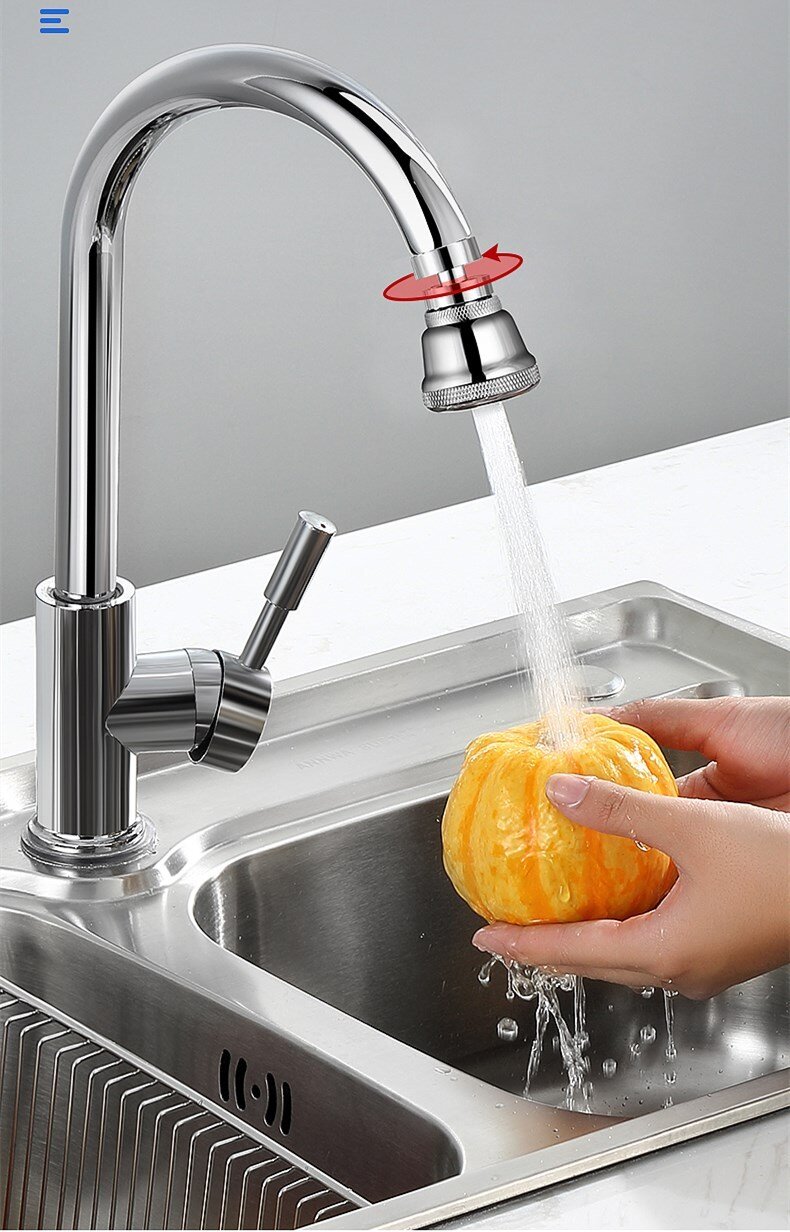 Kitchen faucet universal joint splash head - Ehoo Kitchen